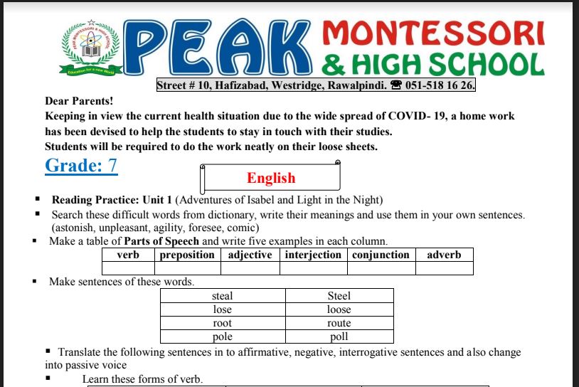 Downloads - Peak School